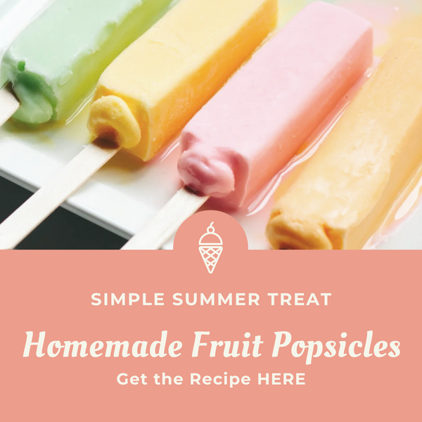 Easy Dairy Free Fruit Popsicles - Earth Sweet Boutique